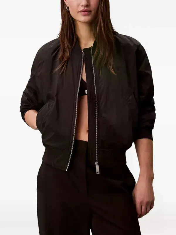 Calvin Klein Embroidered Zip-up Jacket