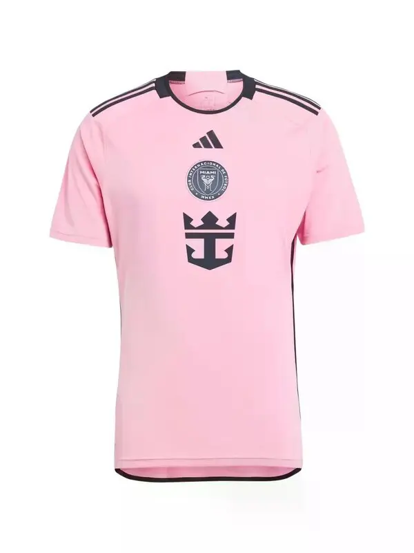 Adidas Inter Miami Cf Logo Print T-shirt