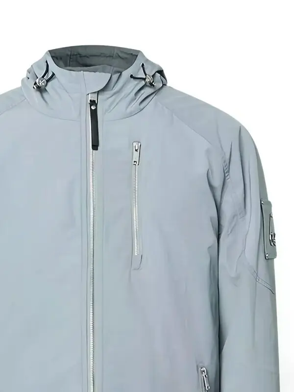 Moose Knuckles Charlesbourg Hooded Jacket - Blue