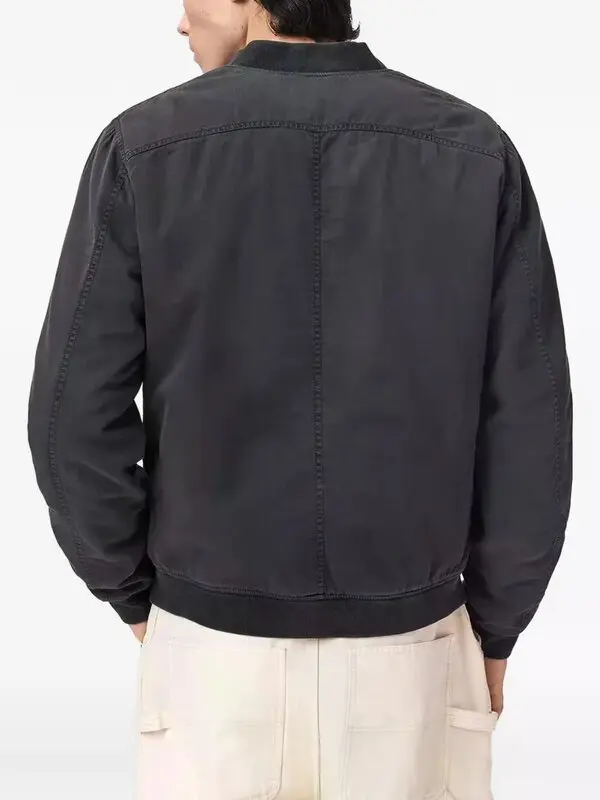 ALLSAINTS Heart Patch Cotton Bomber Jacket