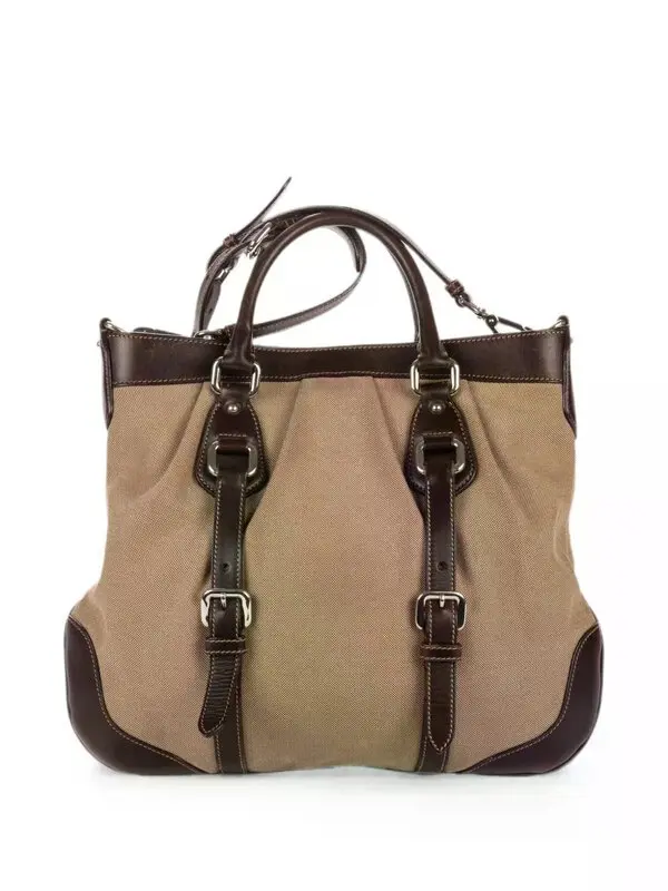 Prada Jacquard Tote Bag