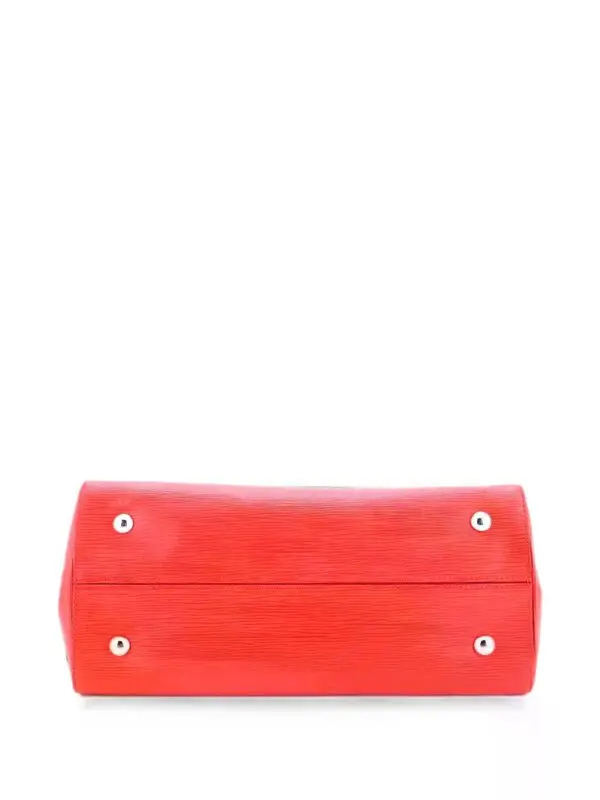 LOUIS VUITTON Epi Leather Mm Satchel - Red