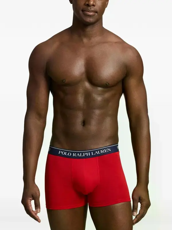 Polo Ralph Lauren Logo-waistband Boxers - Blue