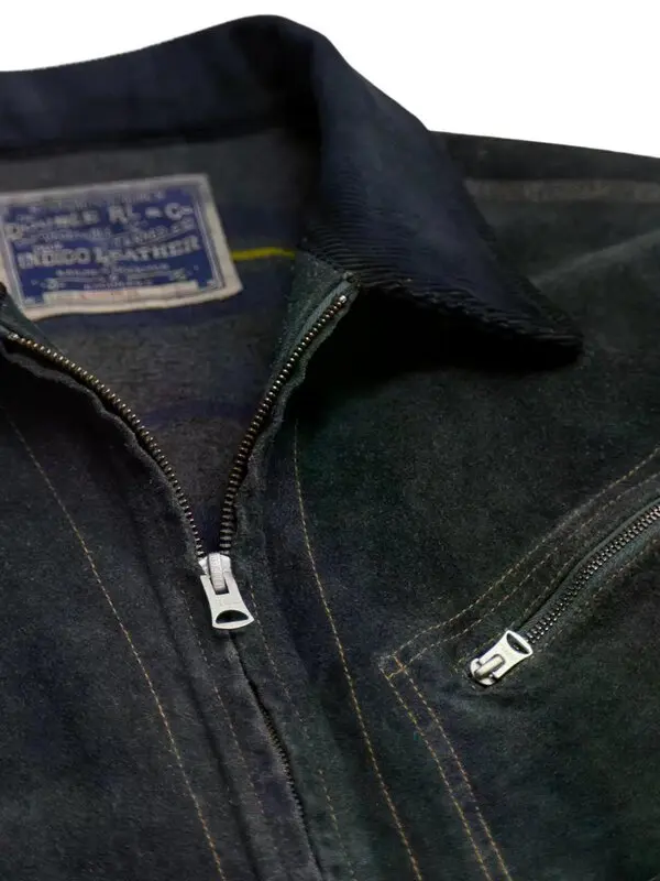 Ralph Lauren Suede Zip Jacket