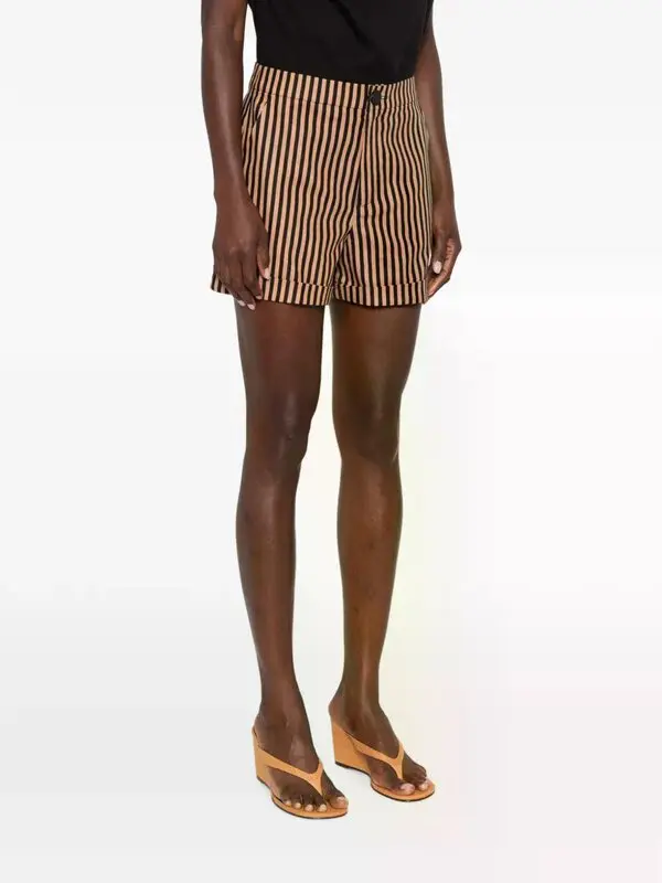 SIMONMILLER Striped Pattern Shorts