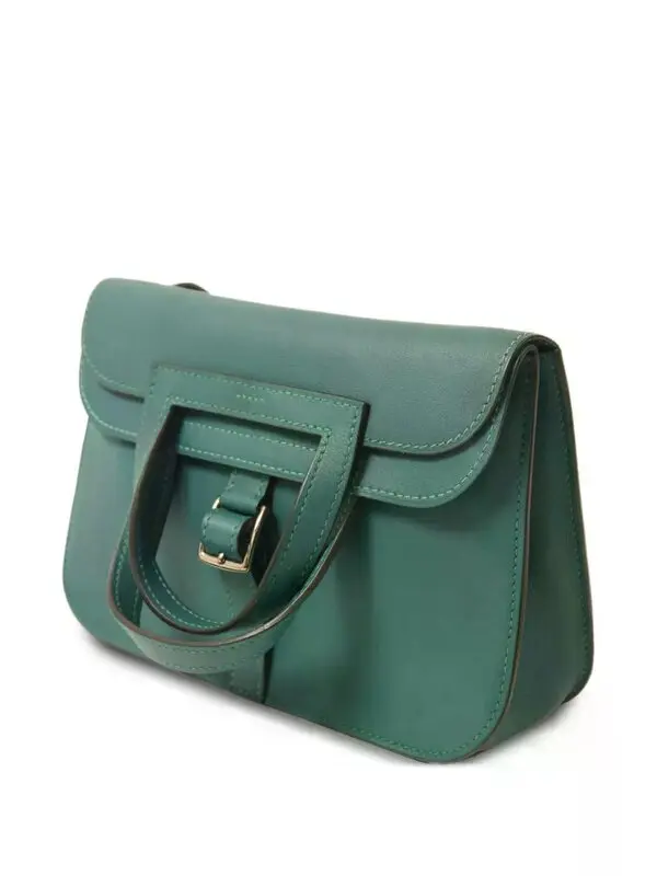 Hermès Mini Halzan Shoulder Bag - Green