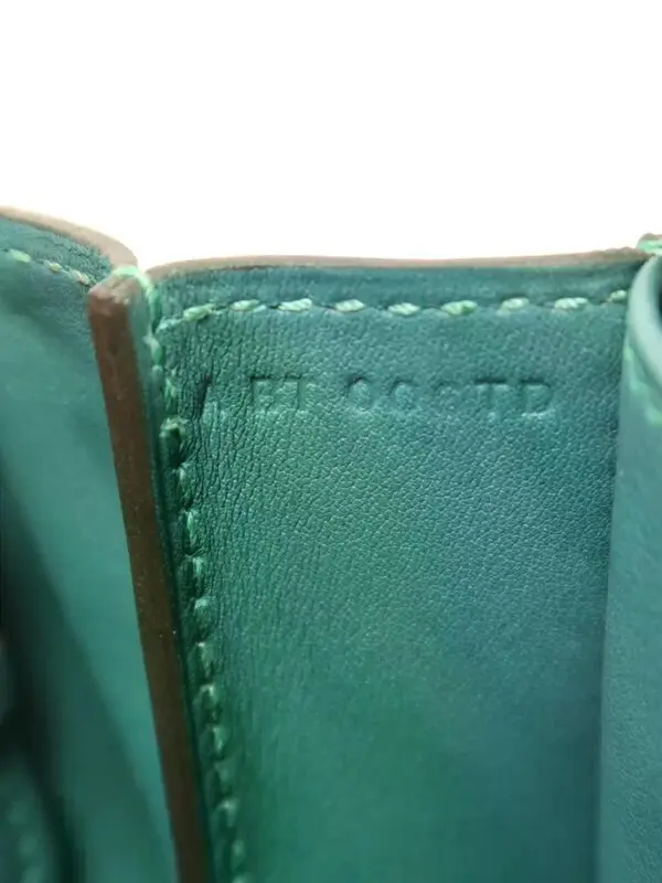 Hermès Mini Halzan Shoulder Bag - Green