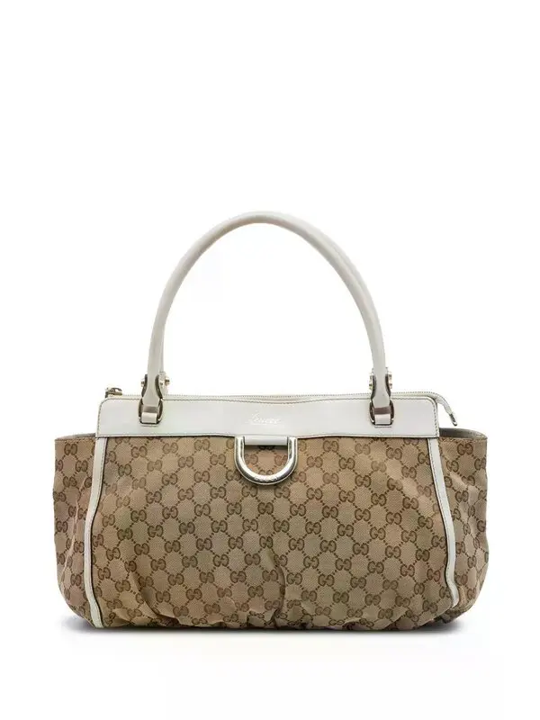 Gucci Gg Canvas Abbey D-ring Tote Bag