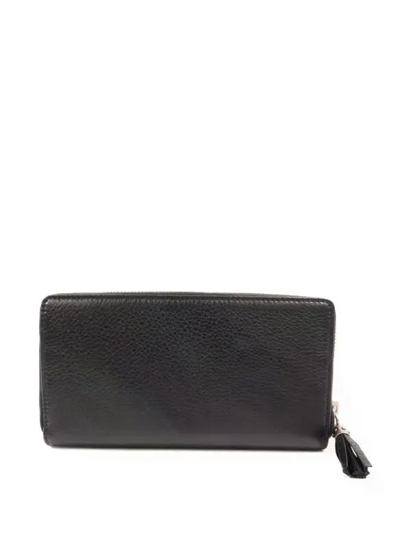Gucci Studded Gg-interlocking Zip Wallet