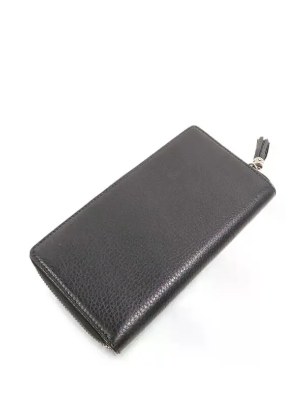 Gucci Studded Gg-interlocking Zip Wallet