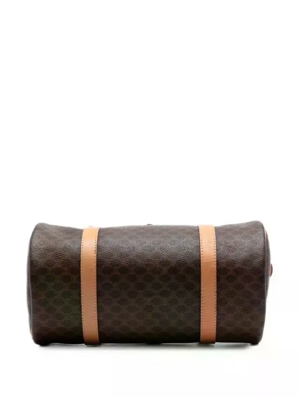 Celine Macadam Coated Canvas Shoulder Bag