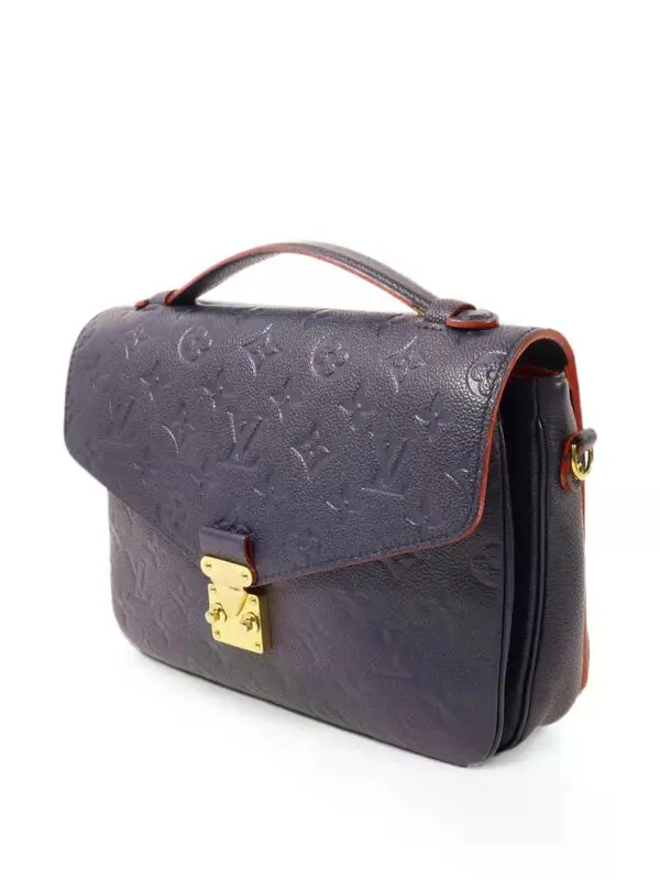 LOUIS VUITTON Pochette Métis Tote Bag - Blue