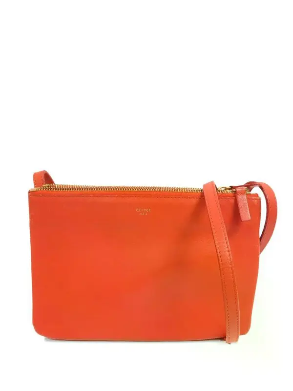 Celine Trio Shoulder Bag - Orange