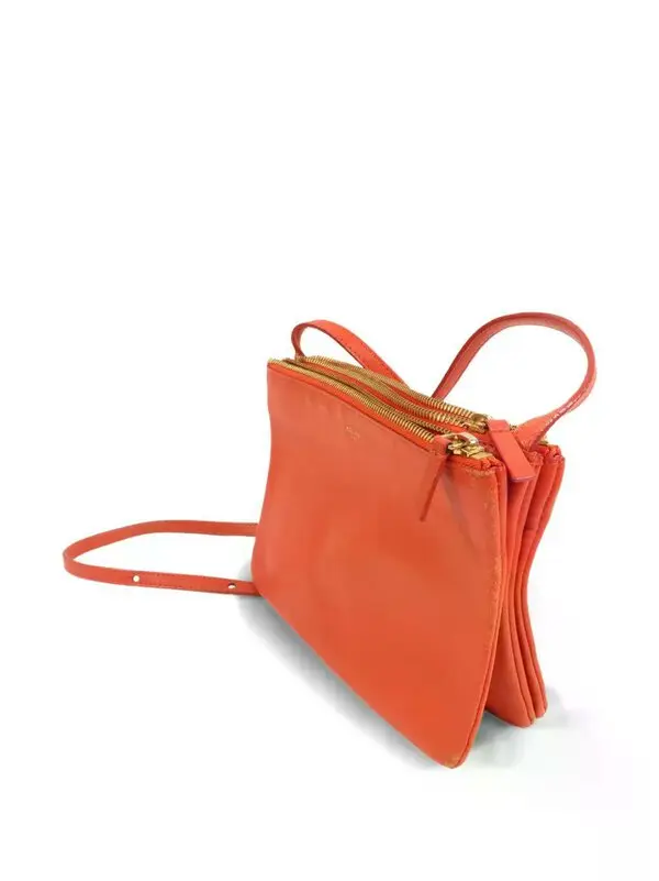 Celine Trio Shoulder Bag - Orange