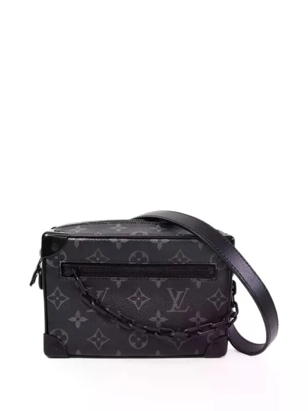 LOUIS VUITTON Mini Soft Trunk Monogram Eclipse Shoulder Bag