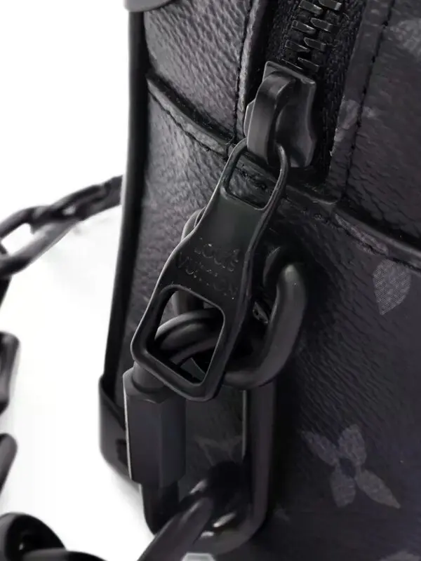 LOUIS VUITTON Mini Soft Trunk Monogram Eclipse Shoulder Bag
