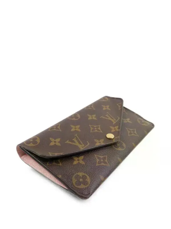 LOUIS VUITTON Jeanne Monogram Wallet - Brown