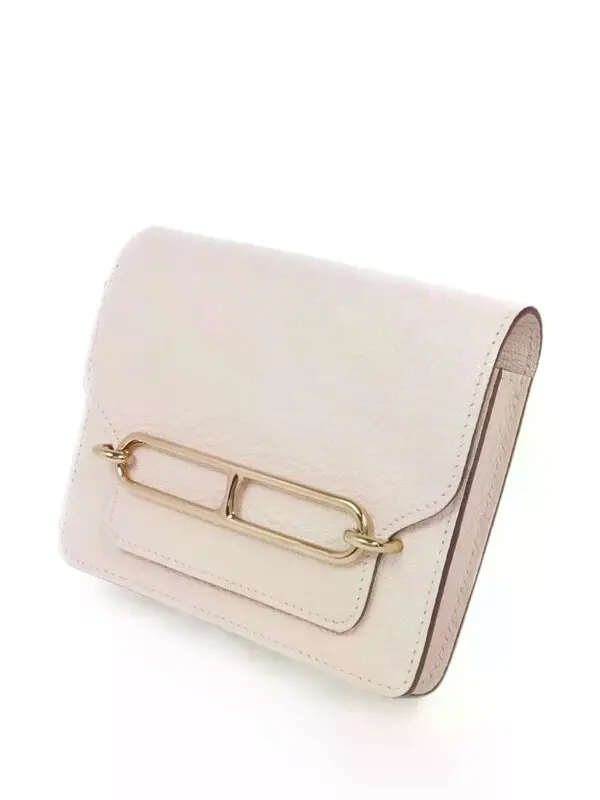 Hermès Roulis Slim Wallet - White