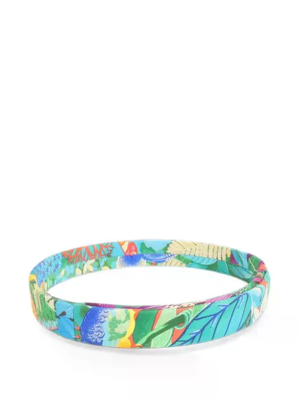 Hermès Silk Hairband - Blue