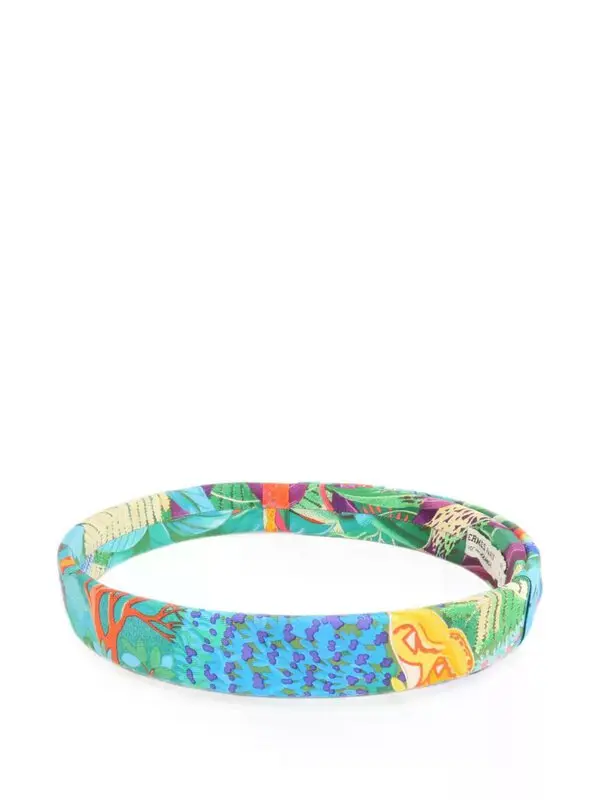 Hermès Silk Hairband - Blue