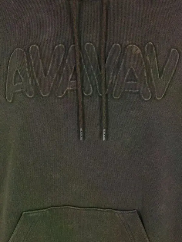 Adidas X Avavav Logo-patch Drawstring Hoodie
