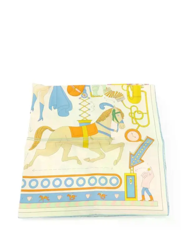 Hermès Graphic-print Scarf - Neutrals