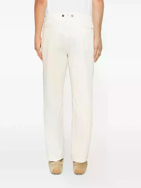 BERWICH Pleated Button-detail Trousers