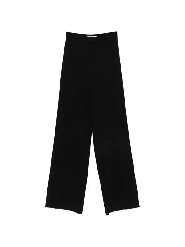 Max Mara Palazzo Pants With Zip Fastening