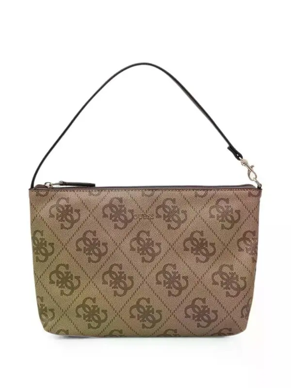 Guess Monogram-print Striped Tote Bag
