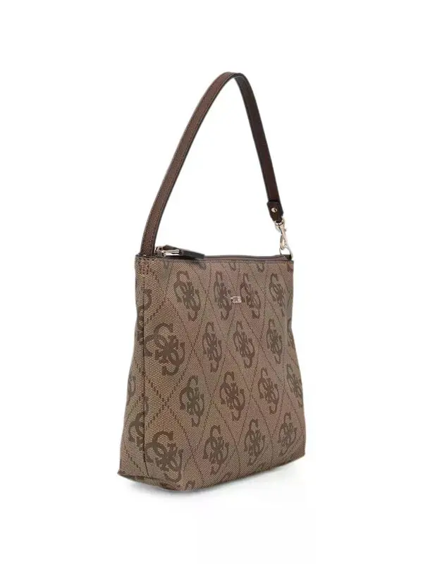 Guess Monogram-print Striped Tote Bag