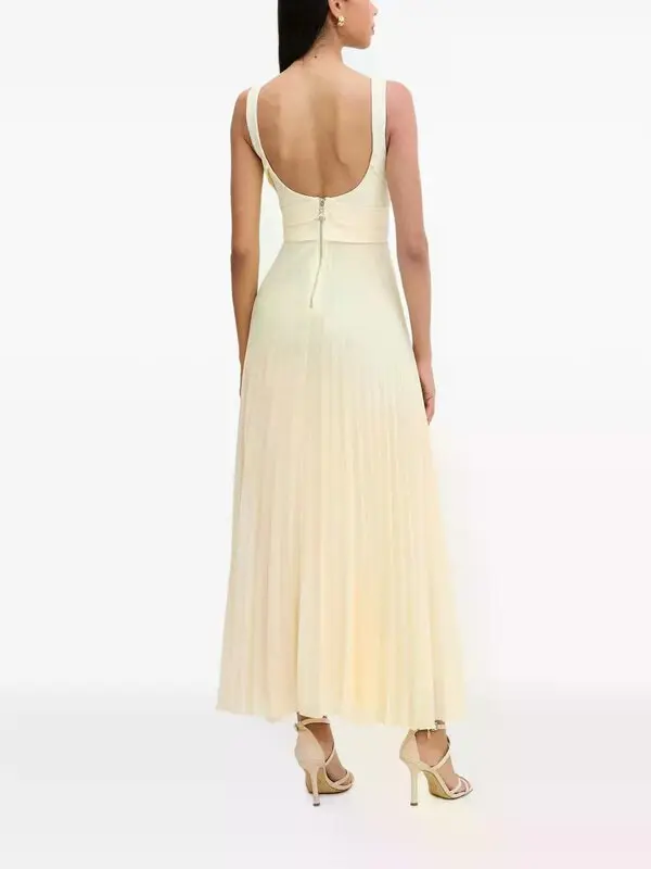 Patrizia Pepe Pleated Maxi Dress