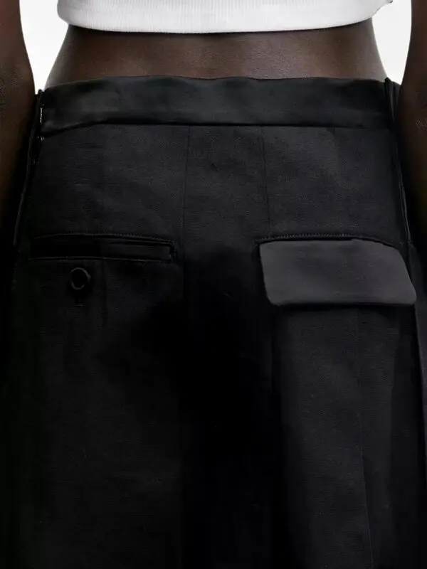 Undercover Pleated Maxi Skirt