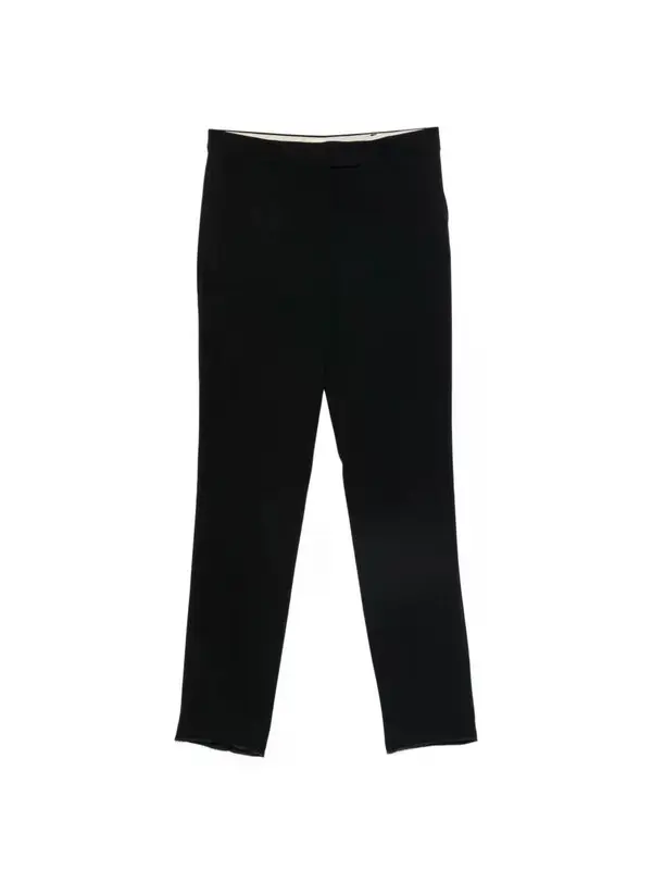 Max Mara Tailored Trousers With Belt Loops - Black