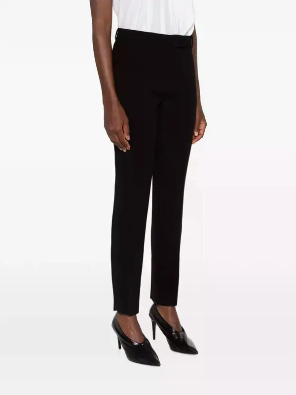 Max Mara Tailored Trousers With Belt Loops - Black