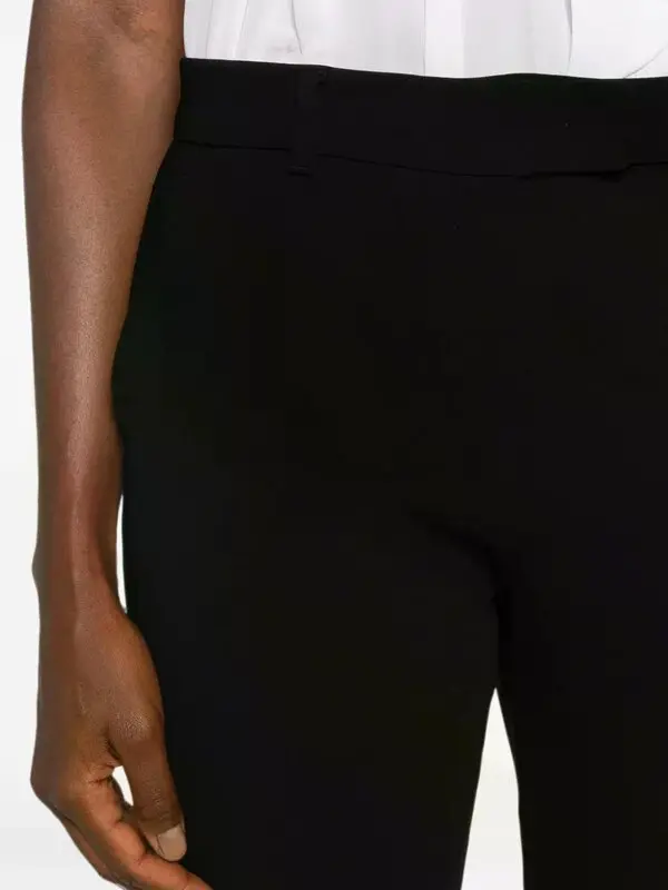 Max Mara Tailored Trousers With Belt Loops - Black