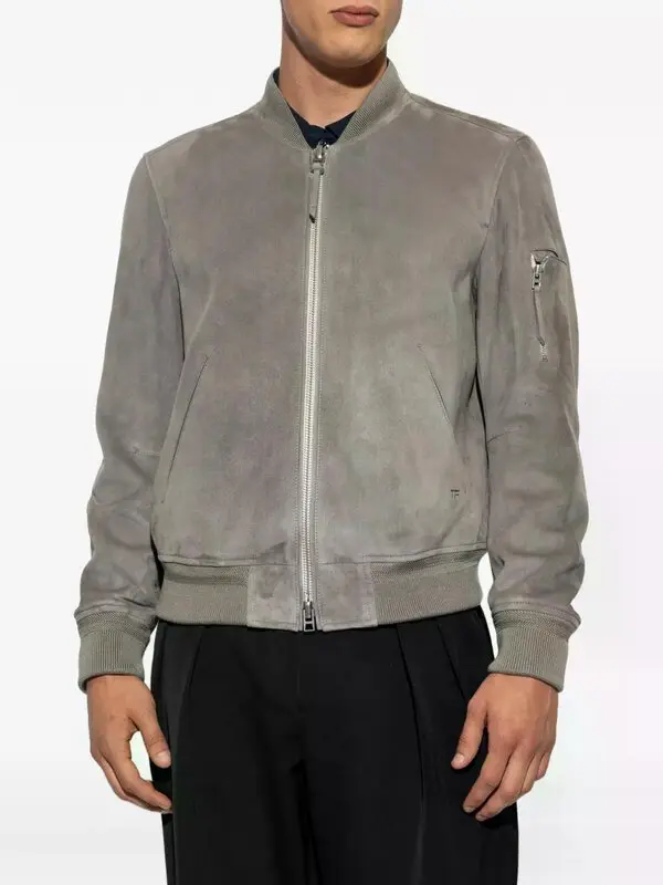 TOM FORD Suede Bomber Jacket