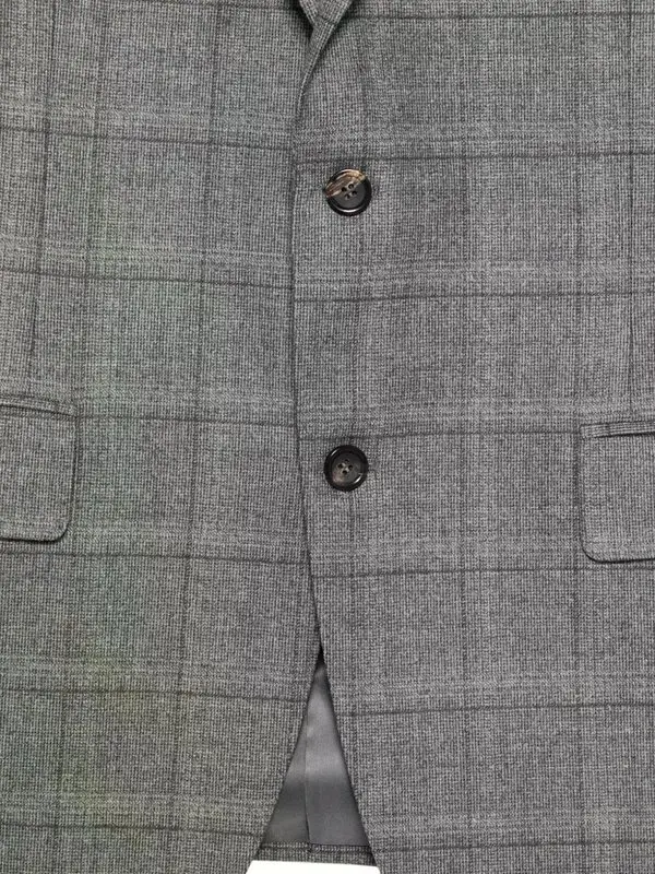 Canali Check-pattern Single-breasted Suit
