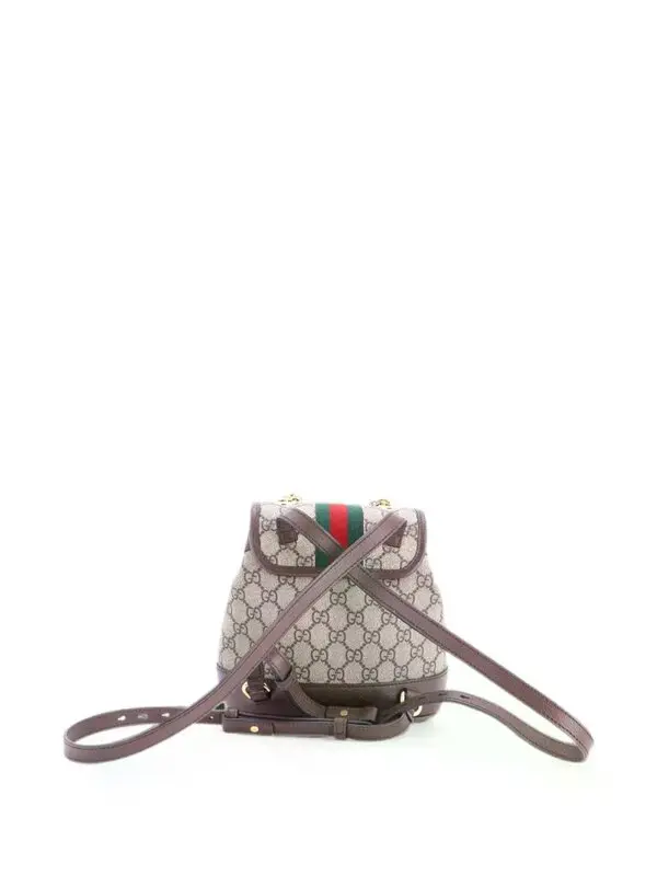 Gucci Ophidia Gg Coated Canvas Mini Backpack