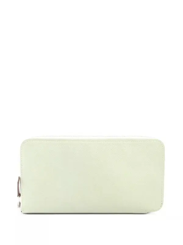 Hermès 2023 Azap Long Silk'in Wallet - Green