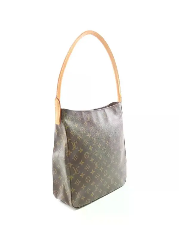 LOUIS VUITTON Looping Gm Monogram Shoulder Bag - Brown