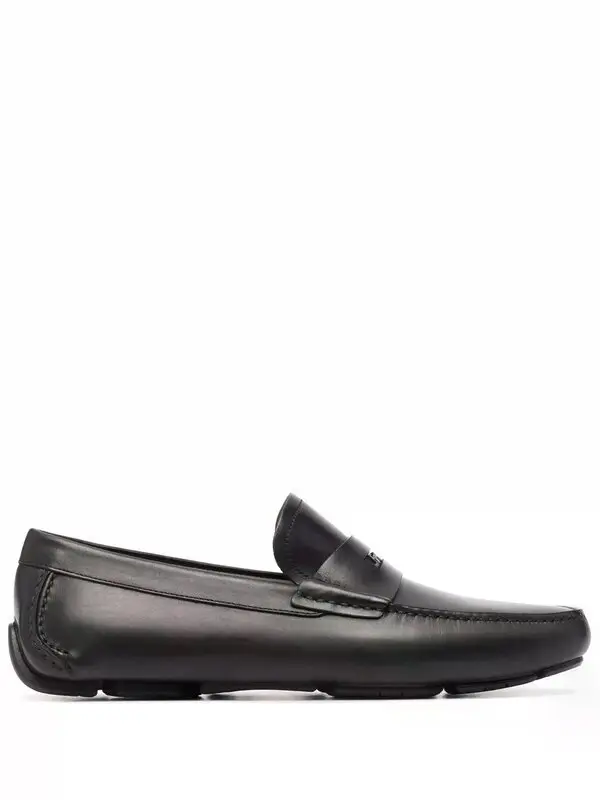 FERRAGAMO Logo Plaque Driver Shoes
