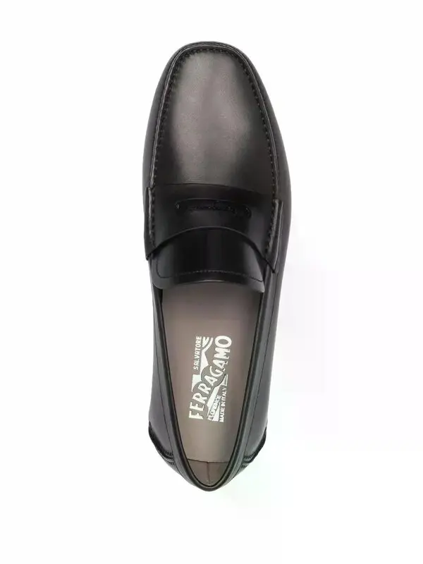 FERRAGAMO Logo Plaque Driver Shoes