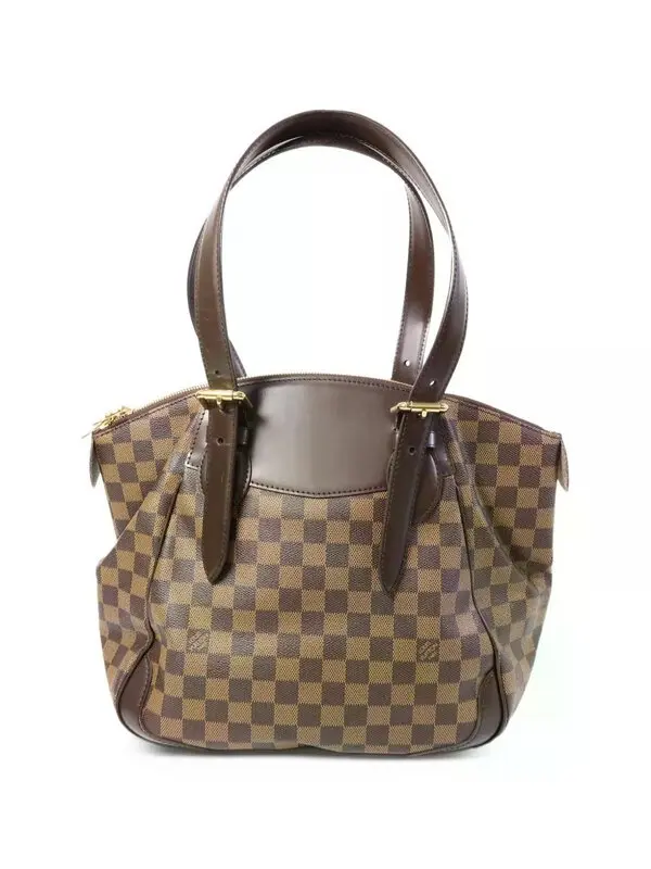 LOUIS VUITTON Mm Verona Damier Shoulder Bag - Brown
