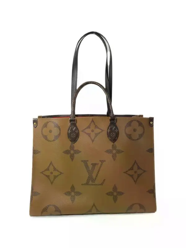 LOUIS VUITTON Monogram Giant Gm Tote Bag - Brown