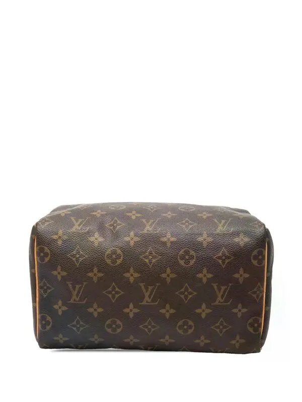LOUIS VUITTON Monogram Speedy 25 Boston Bag - Brown