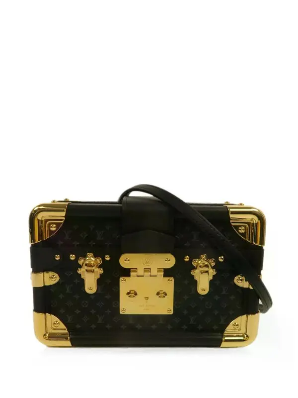LOUIS VUITTON Petite Malle Monogram Mini Shoulder Bag