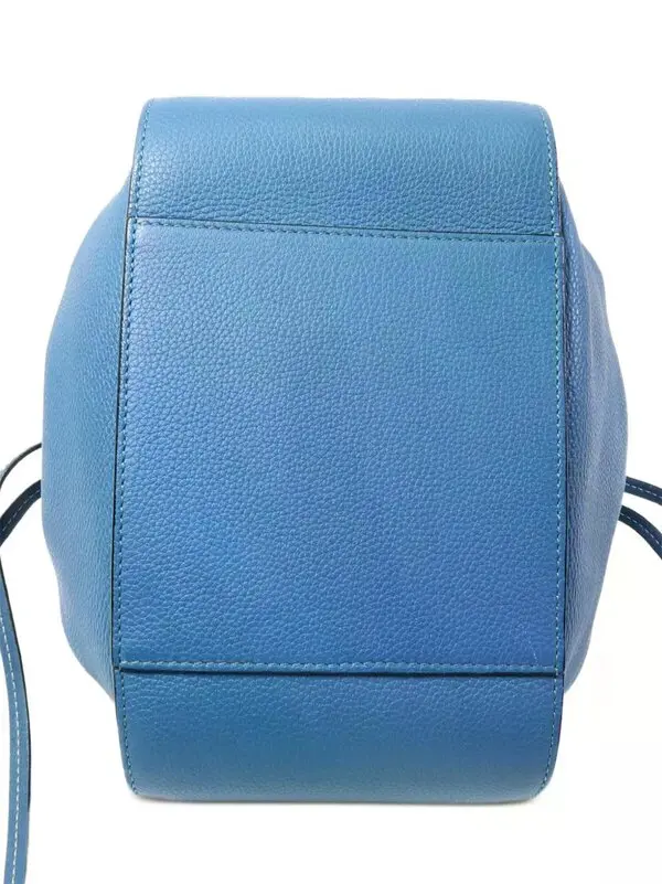 Loewe Small Hammock Calf-leather Tote Bag - Blue