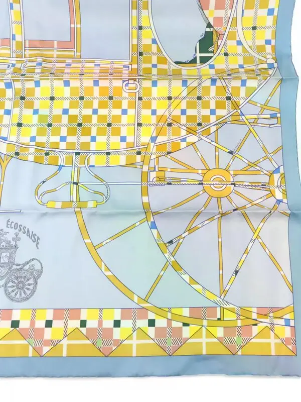 Hermès Balade Écossaise Silk Scarf