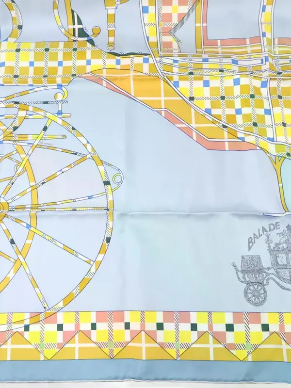 Hermès Balade Écossaise Silk Scarf
