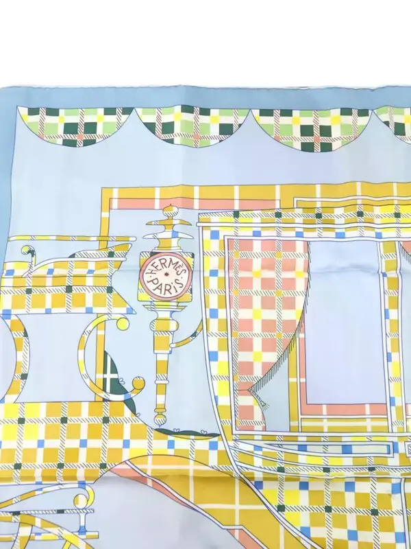 Hermès Balade Écossaise Silk Scarf